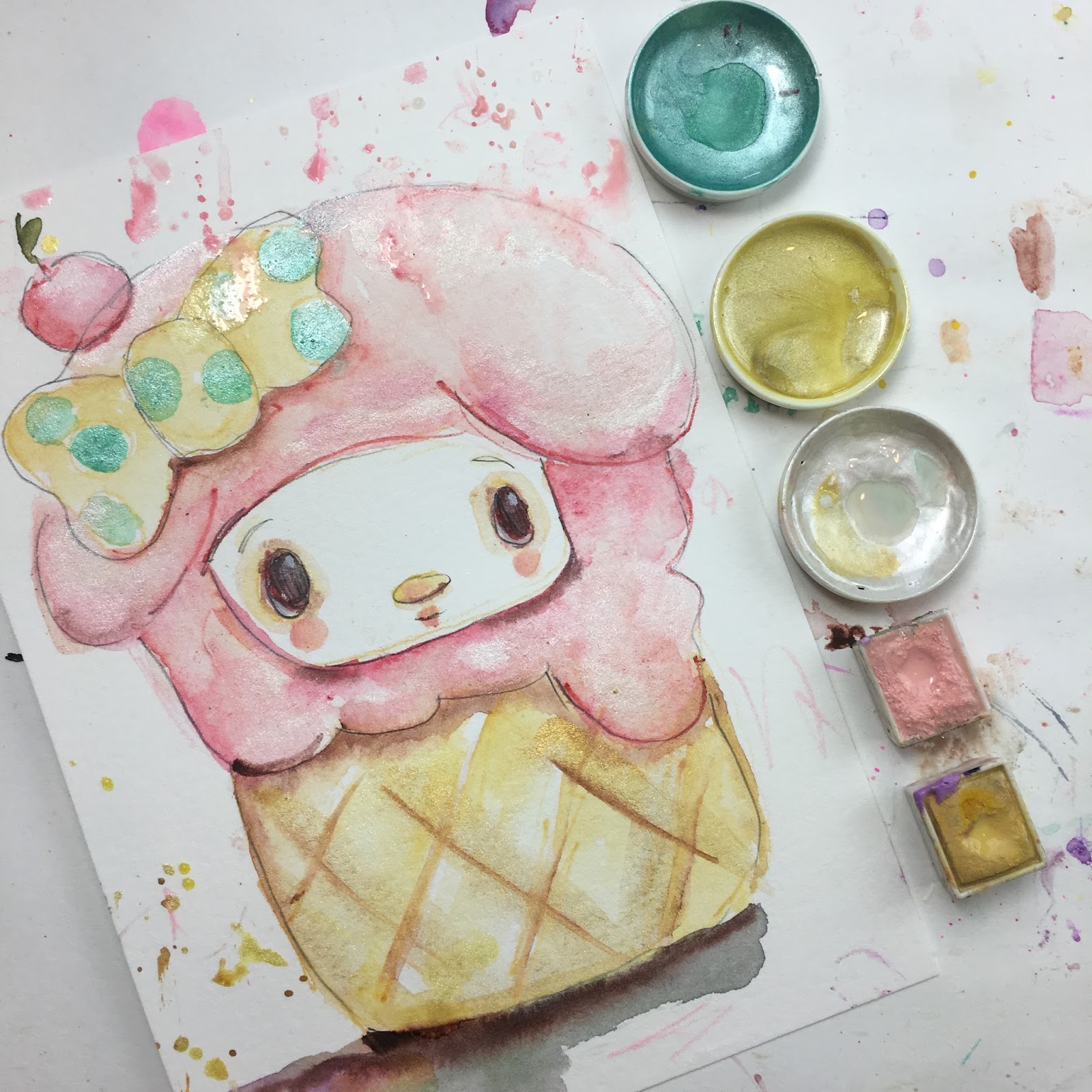 Mindy Lacefield: My Melody Ice Cream