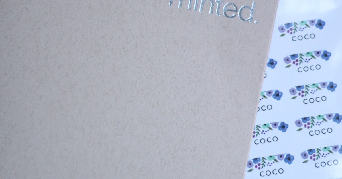 Introducing Minted Name Labels — Swiss Lark