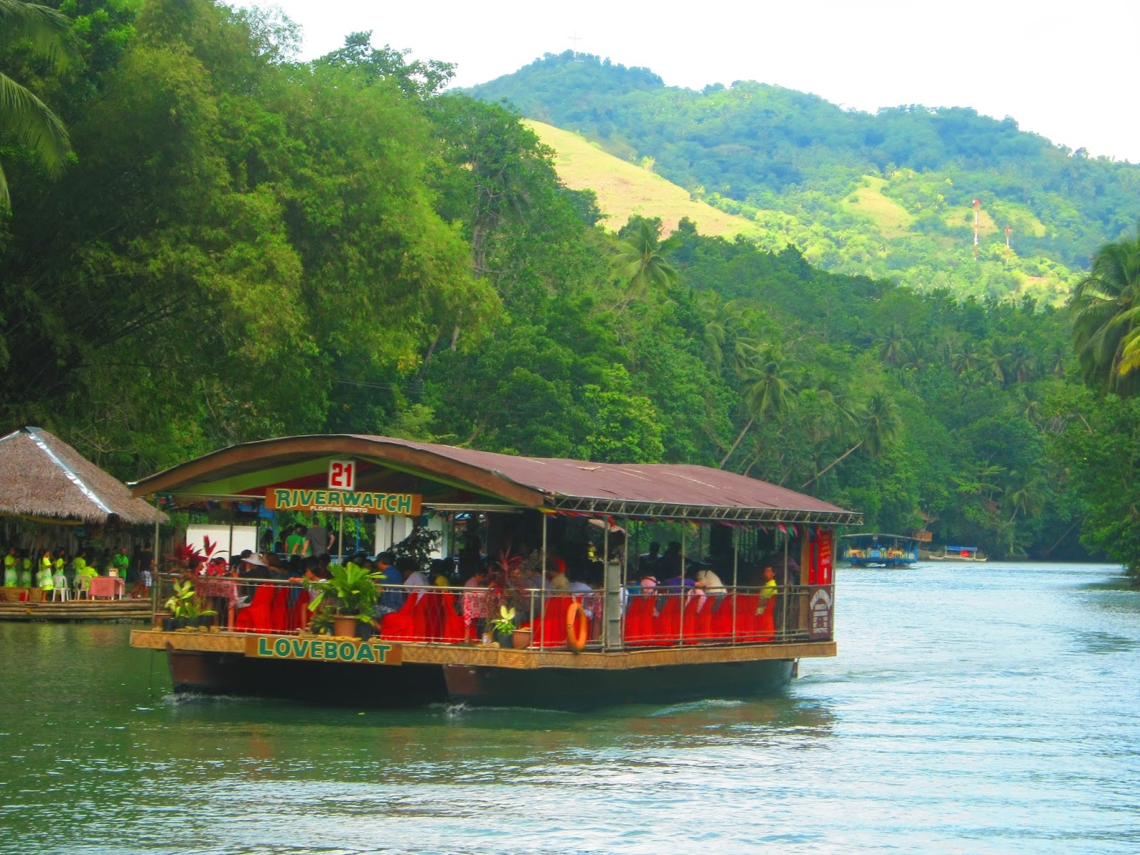 Day Tour Bohol Part 3: Loboc Floating Restaurant, Blood Compact Site