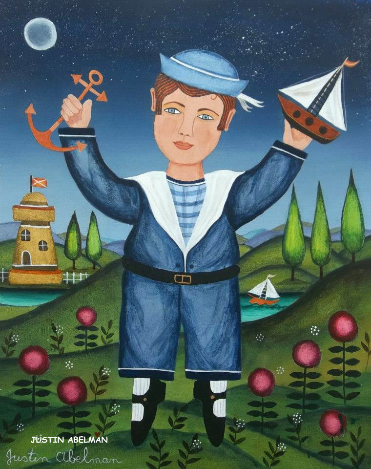 CRUCITA GUTIÉRREZ SEGOVIA: MIS AMIGOS PINTORES - JUSTIN ABELMAN