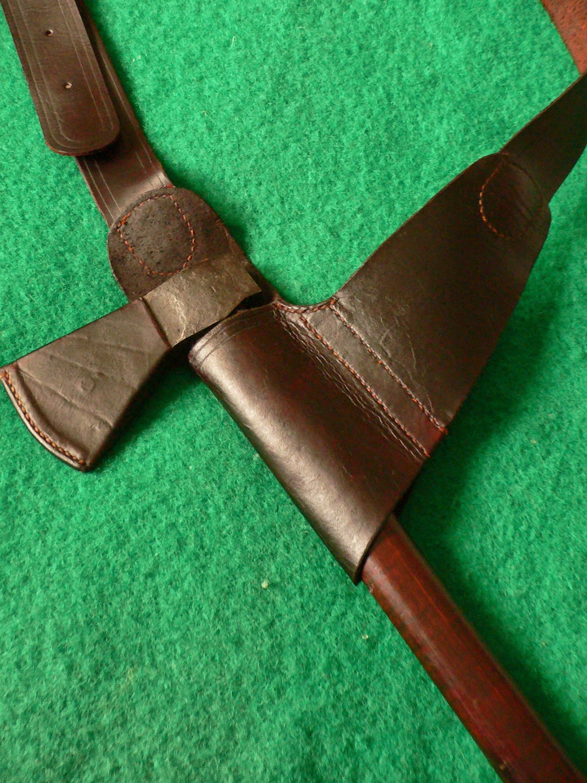 Leather from the Past: Over the Shoulder Carriage
