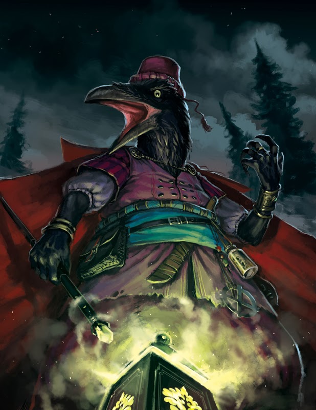 Guido Kuip: Advanced Races: Ravenfolk - Kobold Press Pathfinder RPG