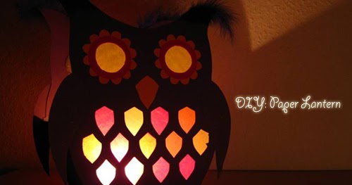My Owl Barn: DIY: Owl Lantern with Template