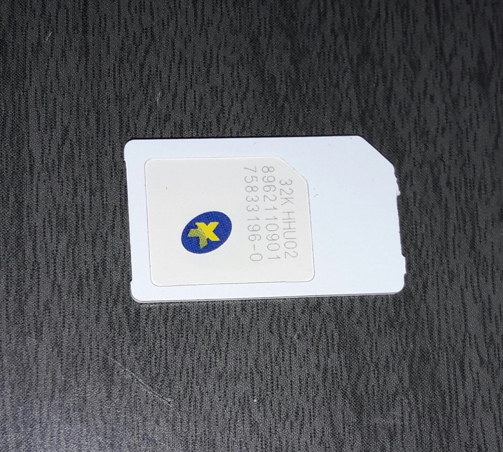 Kartu XL baru saya, tapi belum 4G