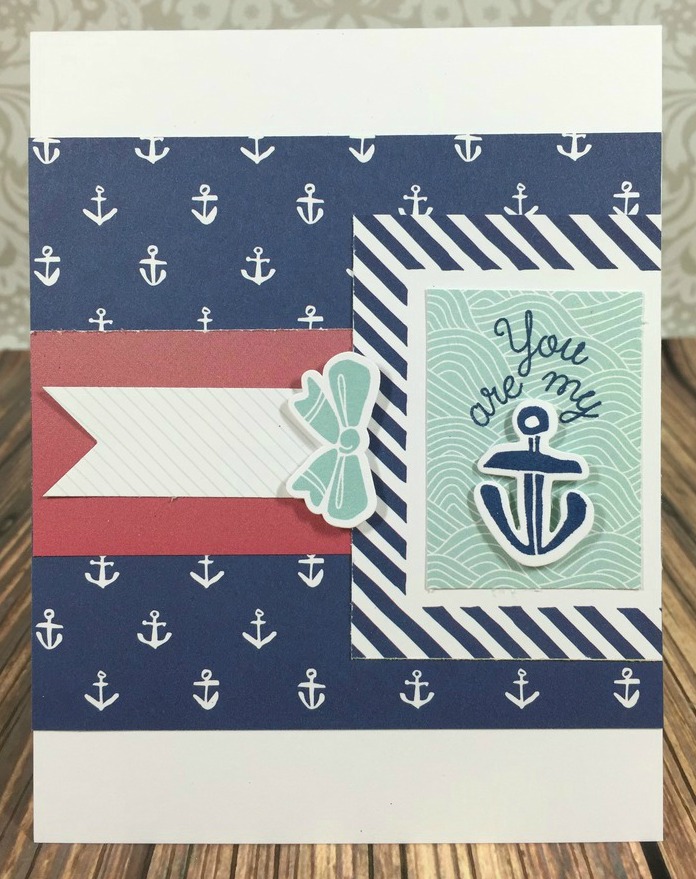 Courtney Lane Designs: You are My Anchor card