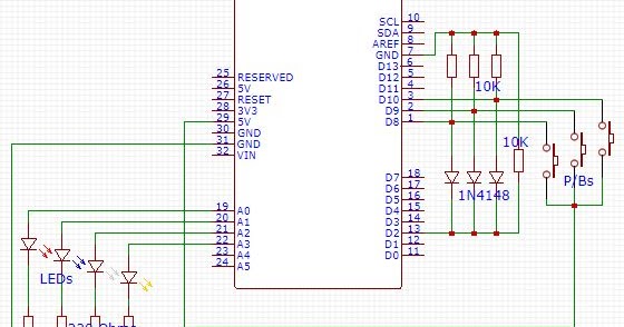 Electronics and Embedded Systems, Microcontrollers, Arduino: How to interface multiple switches ...
