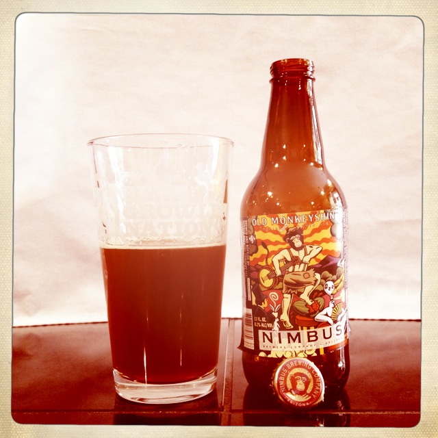 NorCal Beer Blog: Nimbus Brewing Company Old Monkeyshine English Strong Ale