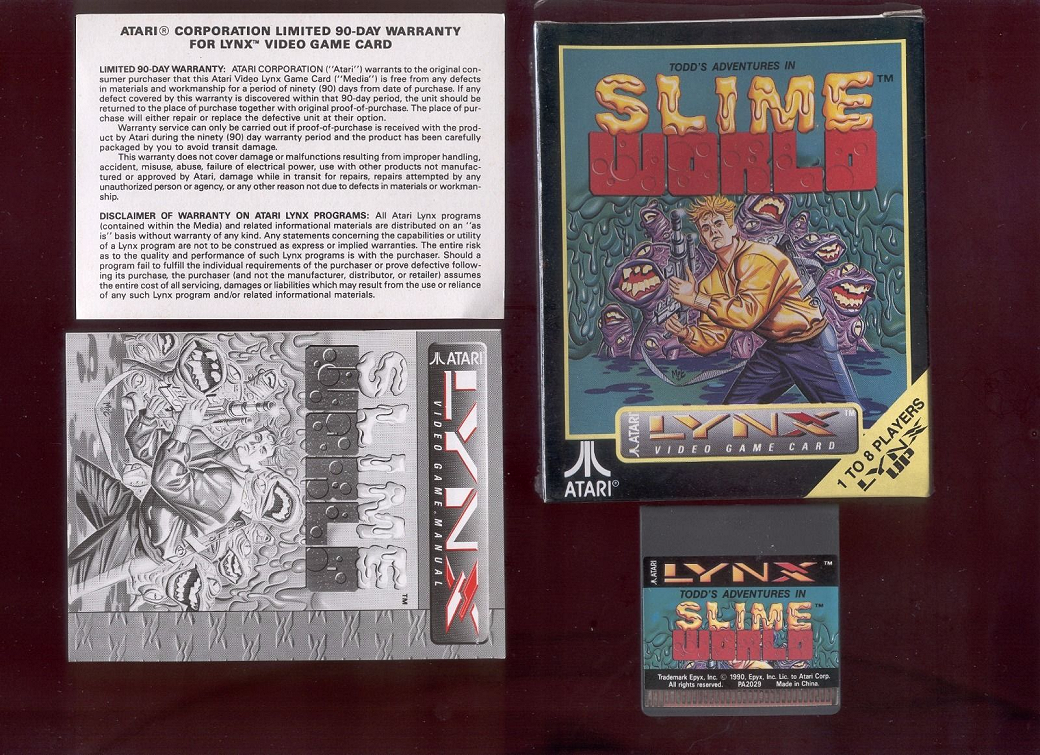 Retro Treasures: Todd's Adventures in Slime World (Atari Lynx)