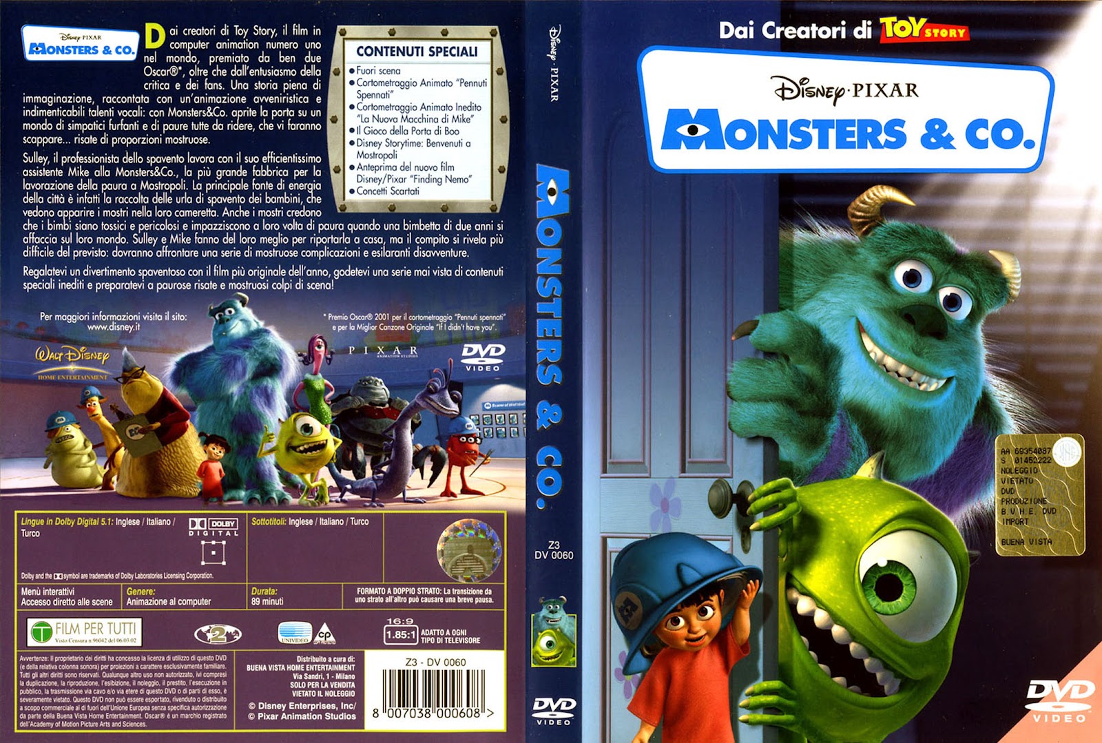 Disney Animazione: Monsters and Co. - DVD