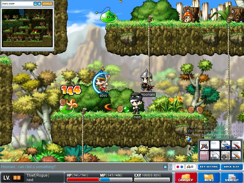 Fluxzy's Blog: Game Review - Maplestory