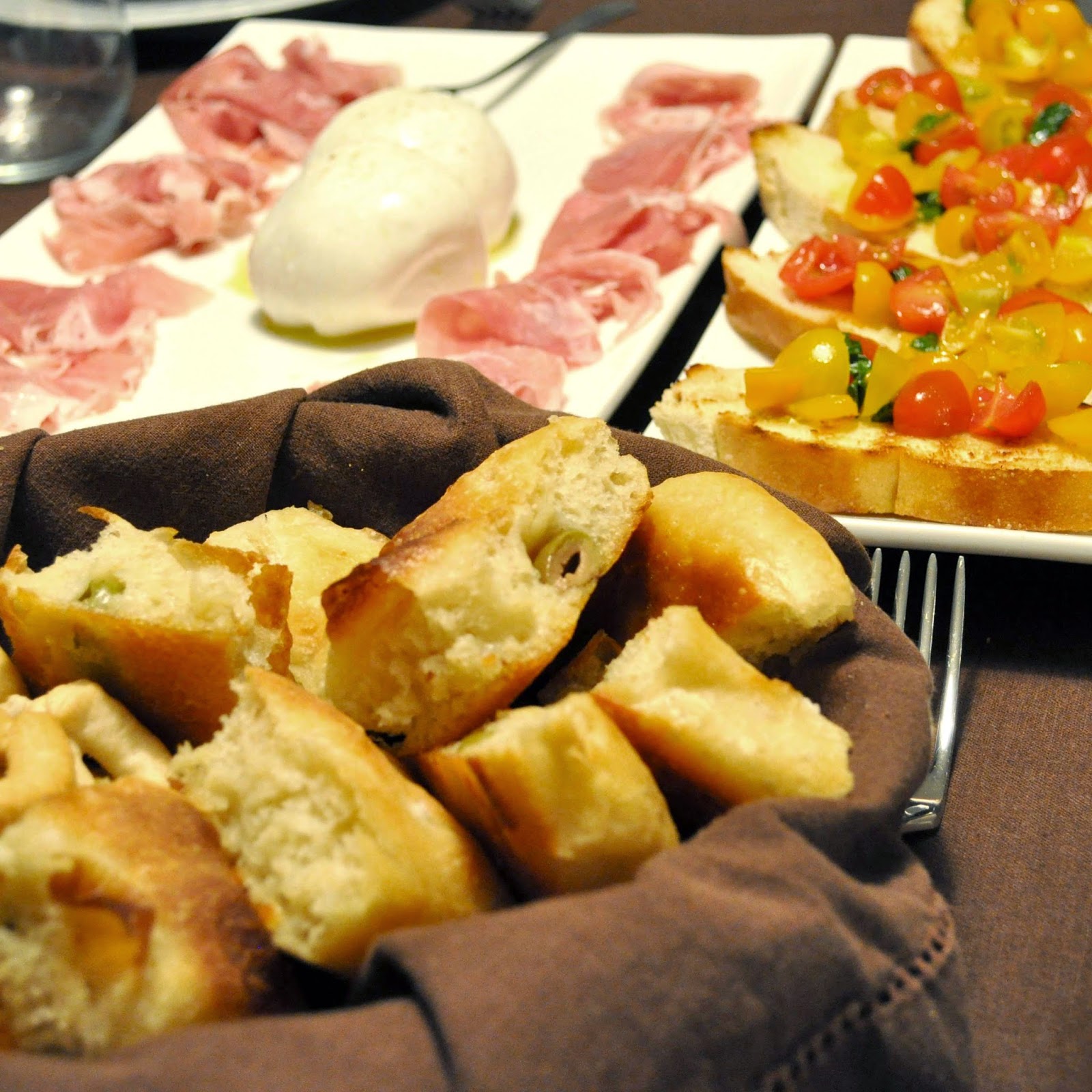 Freshly Baked Focaccia Breadstuff Amongst Light-Green Olives | Word of ...