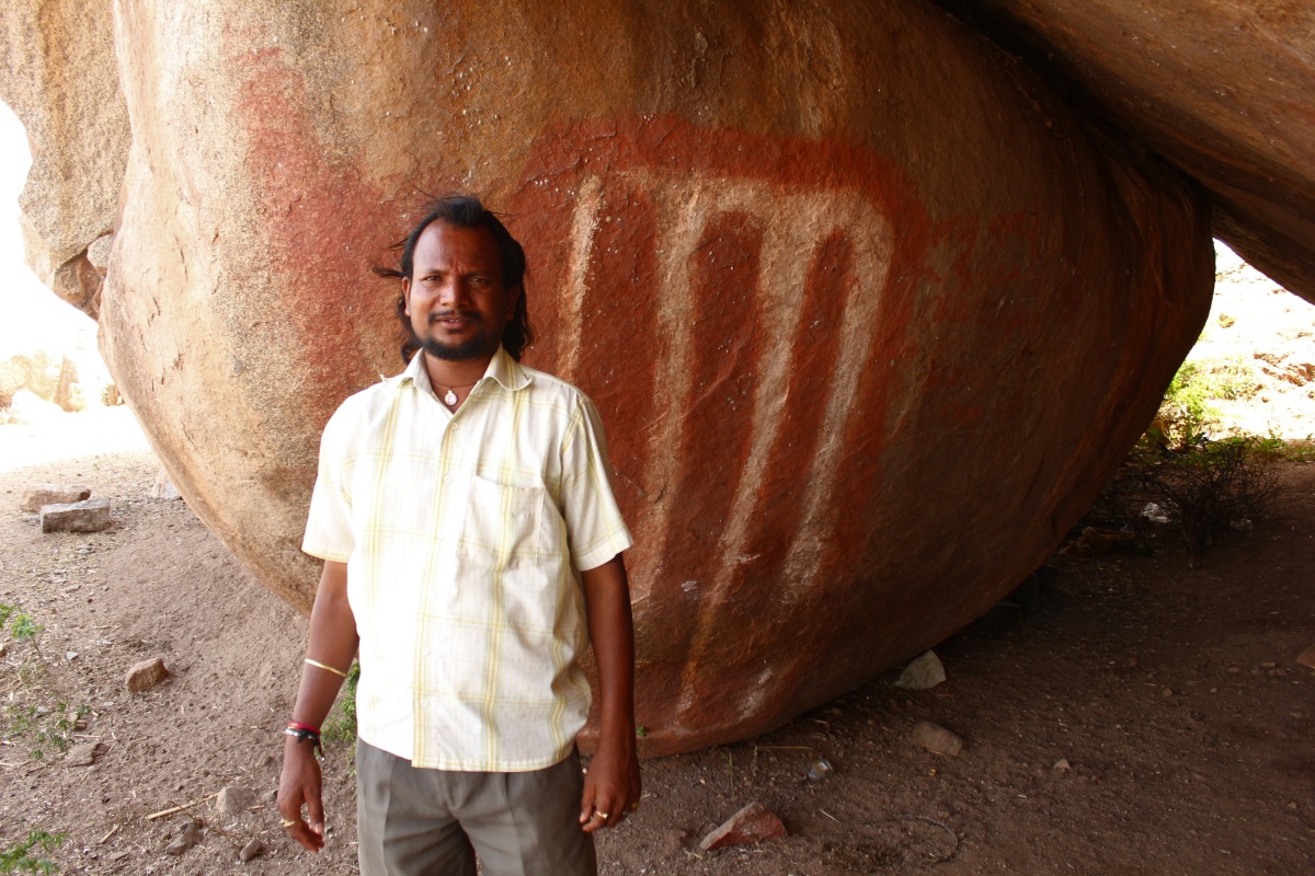 Journeys across Karnataka: Birappa Rock Shelter, Kappagallu