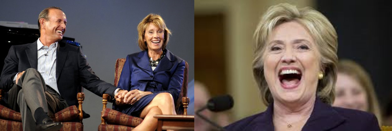 WEST MICHIGAN POLITICS: DeVos Family Donated Nearly $100K To Clinton ...