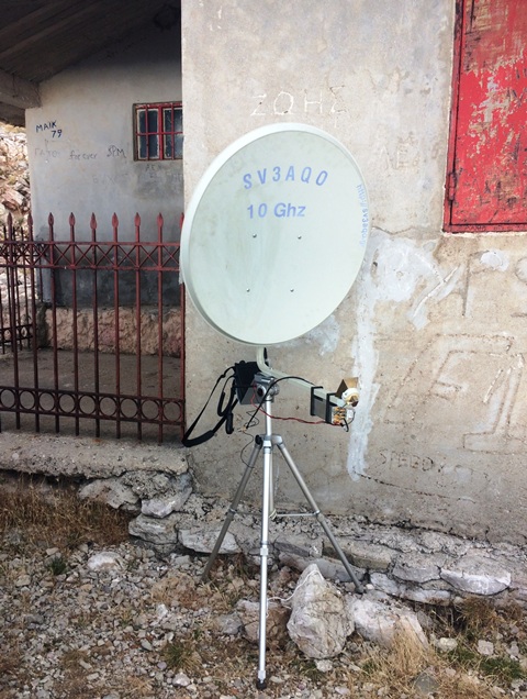 Ο 2Μδης στο διαδίκτυο...: Test on 10GHz...