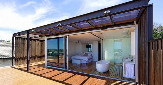 Build a Container Home: Sliding Side to Cover Bay Windows - Angela's ...