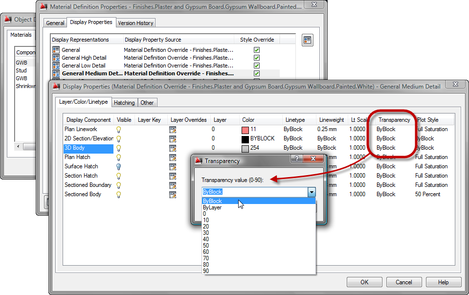 The Architect's Desktop: ACA 2013: Object Display Enhancements Part 2