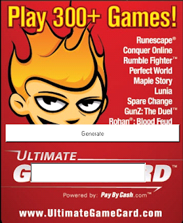 Free hacking tools and games CD-KEY: Ultimate Game Card Generator