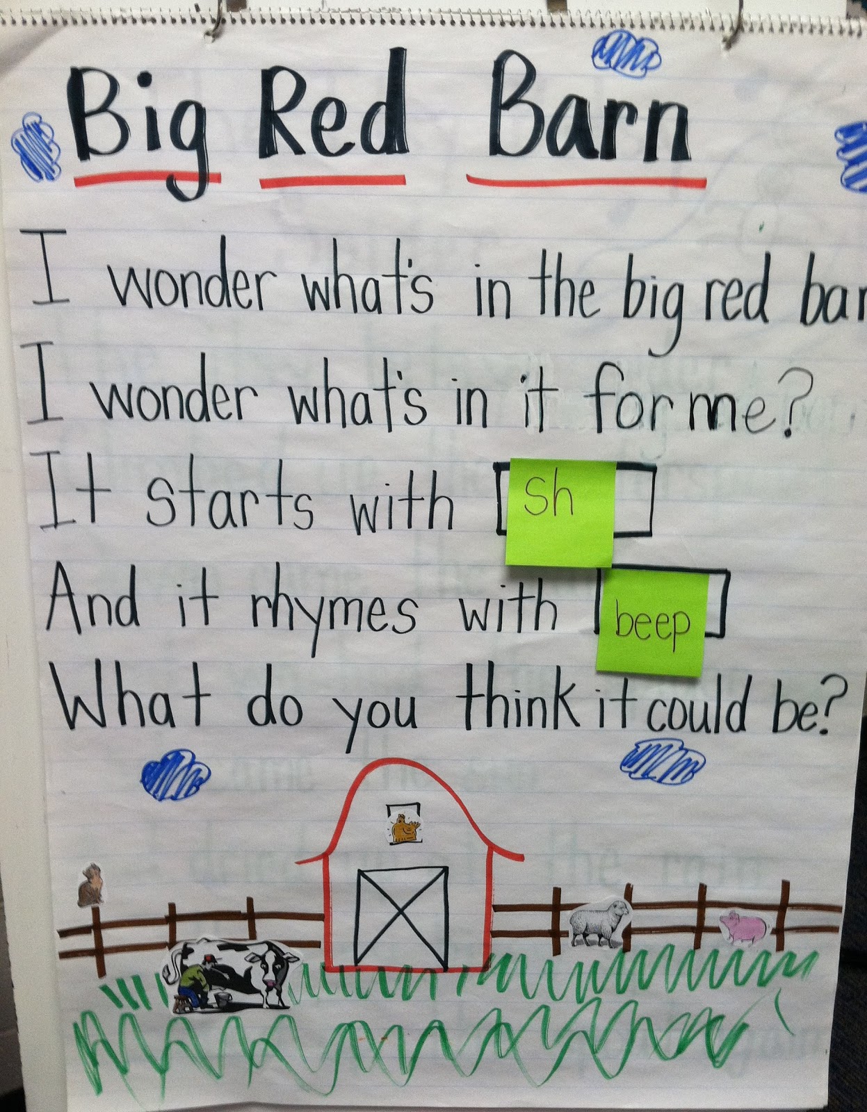 Kindergarten is a Hoot!: The Big Red Barn