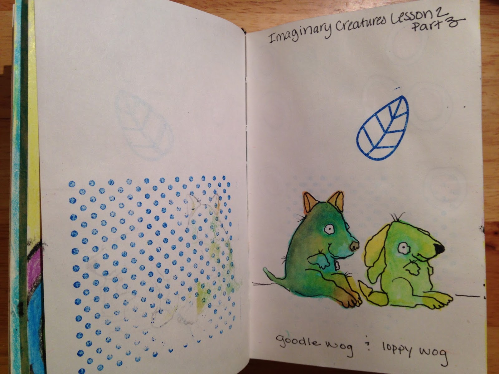 Art Room Blog: Wog Creatures...