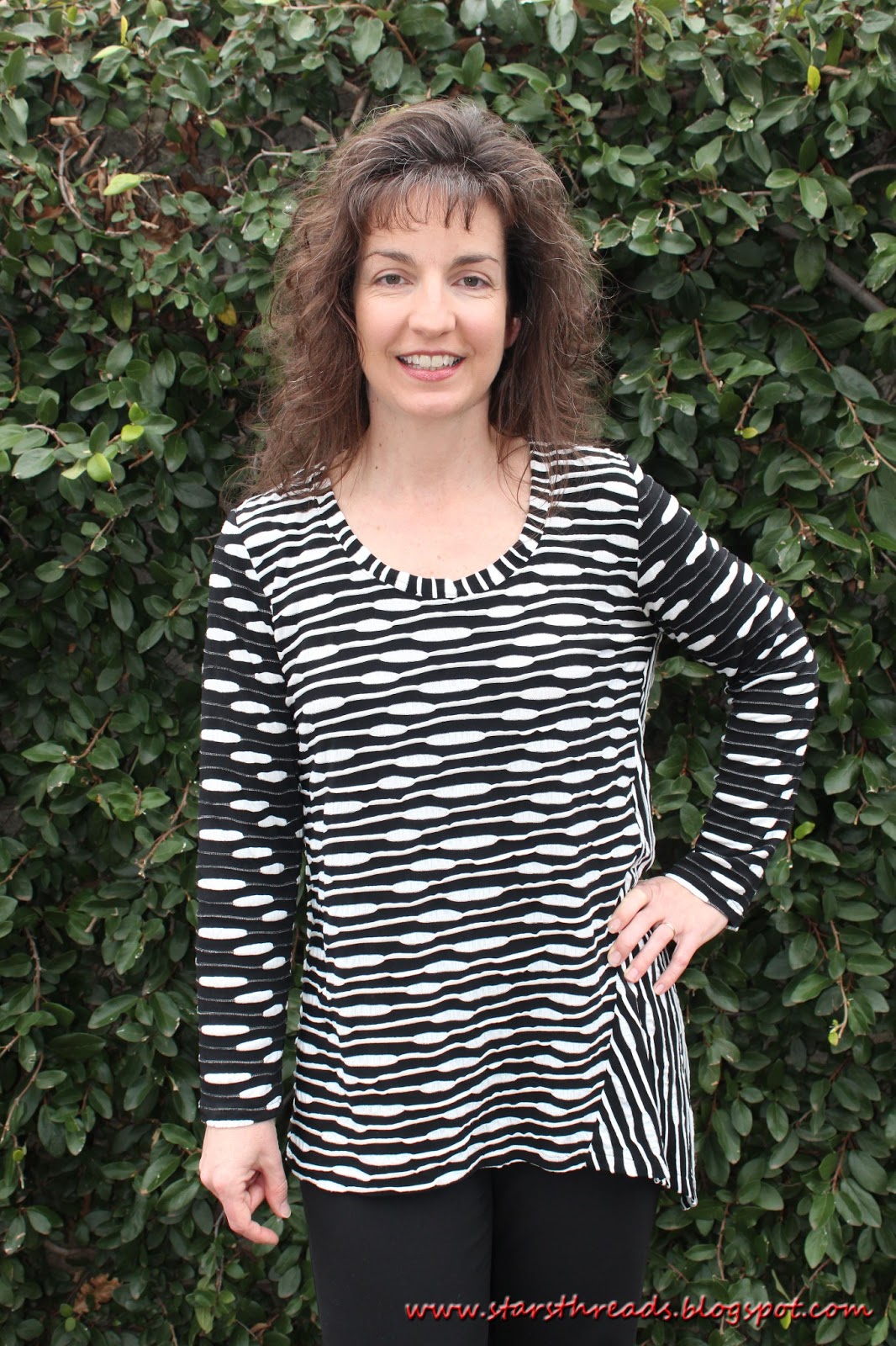 Star's Threads: Sewing Workshop Olive Top