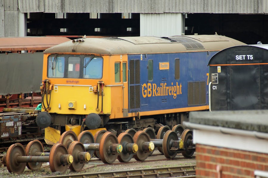 47s and other Classic Power at Southampton: Class 73 locomotives at ...