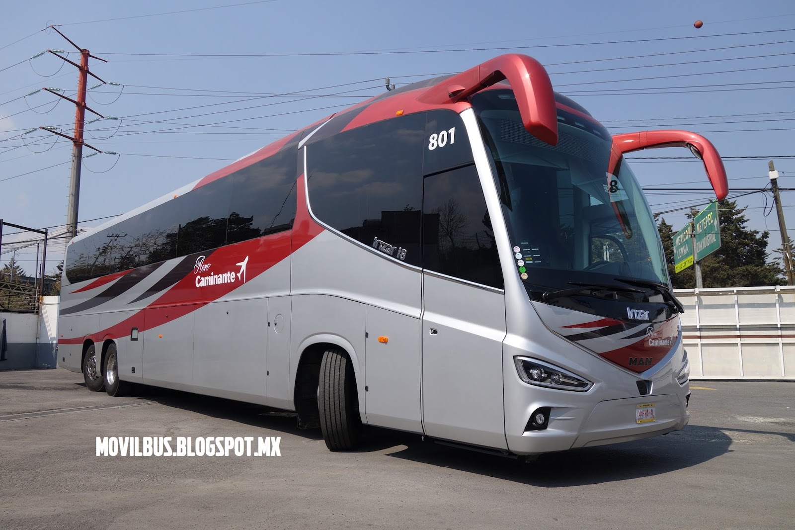 AERO CAMINANTE estrena Irizar i8 MAN RR4.
