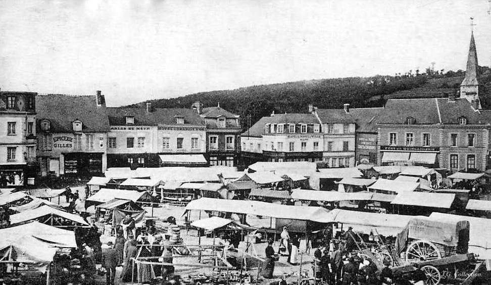 Au Fil du Temps...: Le Marché de Duclair.