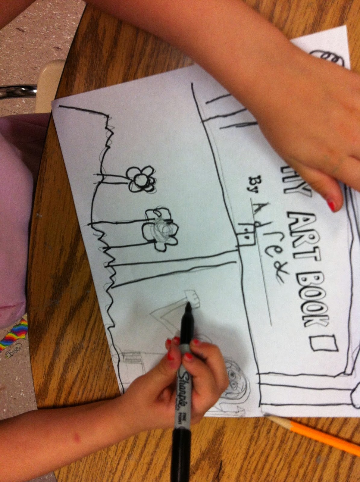 ChumleyScobey Art Room: Kindergarten Art Book: 4th 9 Weeks Project