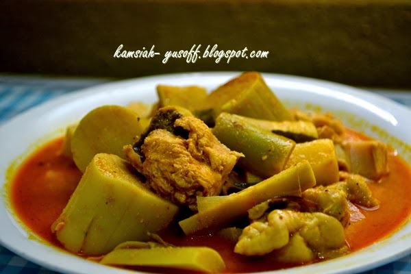 Gulai Rebung Campur Ayam | Detik Detik Indah Dalam Hidupku