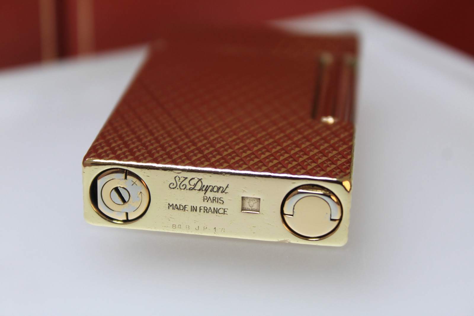 ziq S.T. DUPONT collections: ORIGINAL S.T.DUPONT LINE 2 GOLD WITH RARE ...
