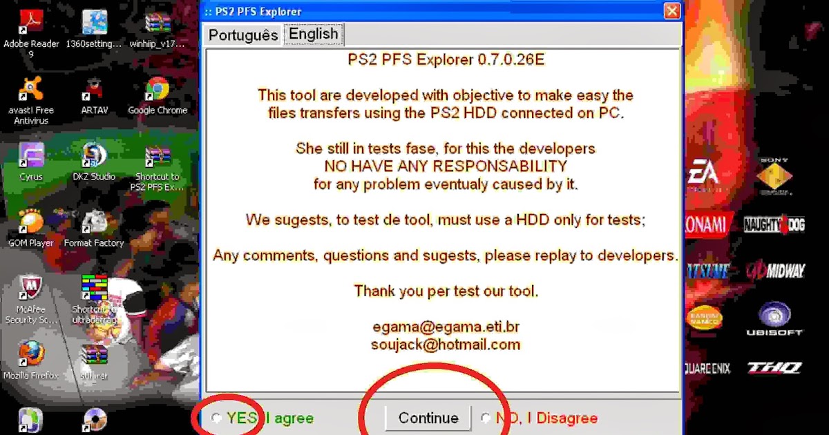Software ps2 pfs explorer - plazapna