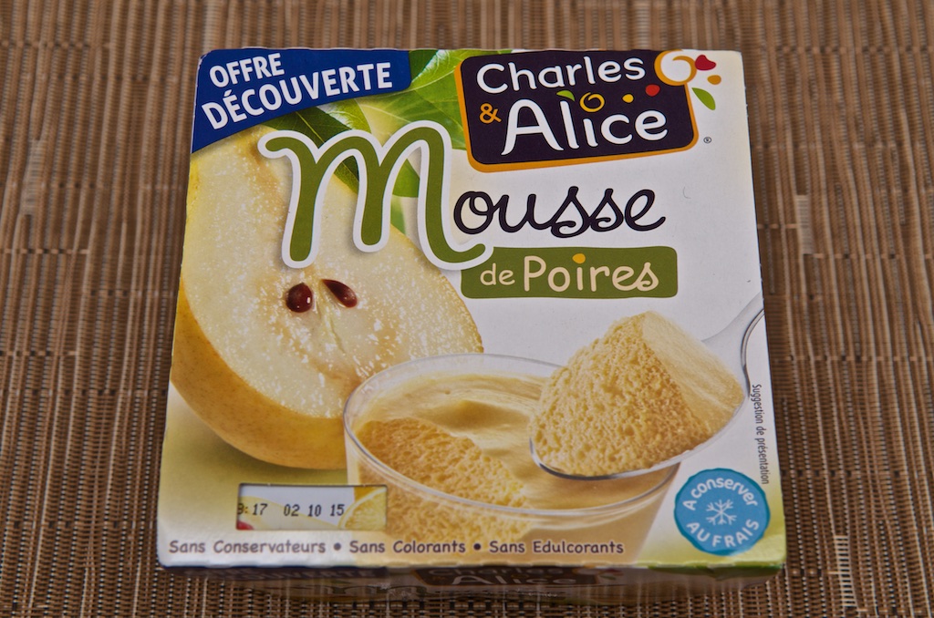 Mousse de Poires (4x48g) par Charles et Alice