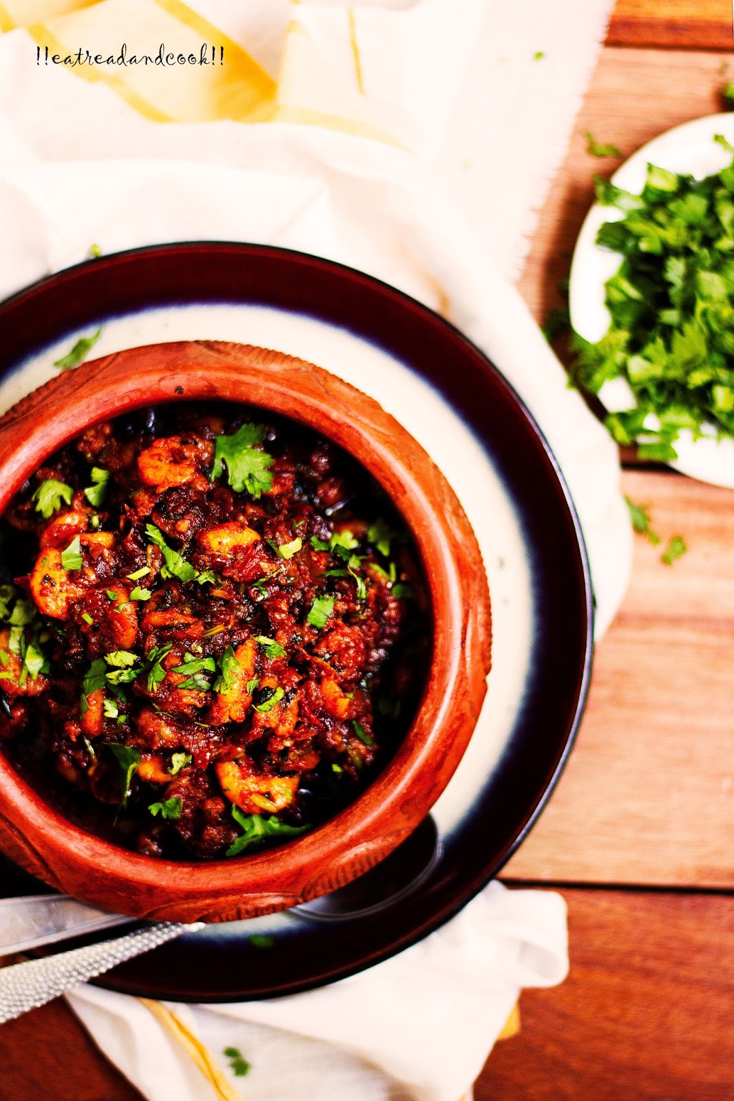 Kolhapuri Jhinga Masala / Prawn Masala