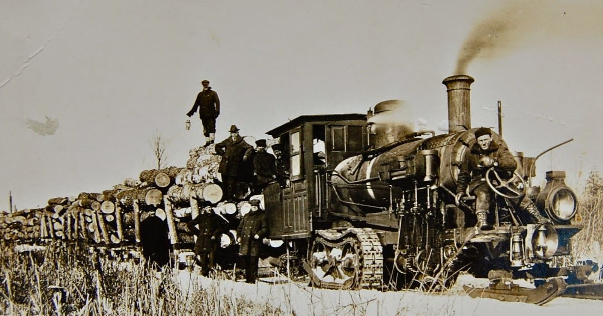 Just A Car Guy: 1914 Logging train, Kellogg Lumber Company, Antigo ...