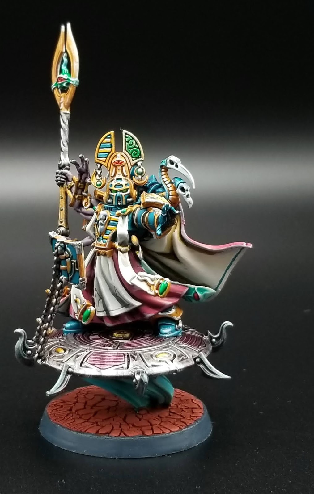 Tigurius's Omnis Arcanum Models: Thousand Sons Exalted Sorcerers