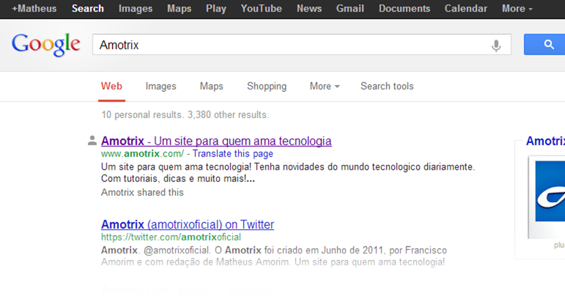Google Search ganha novo layout (interface)