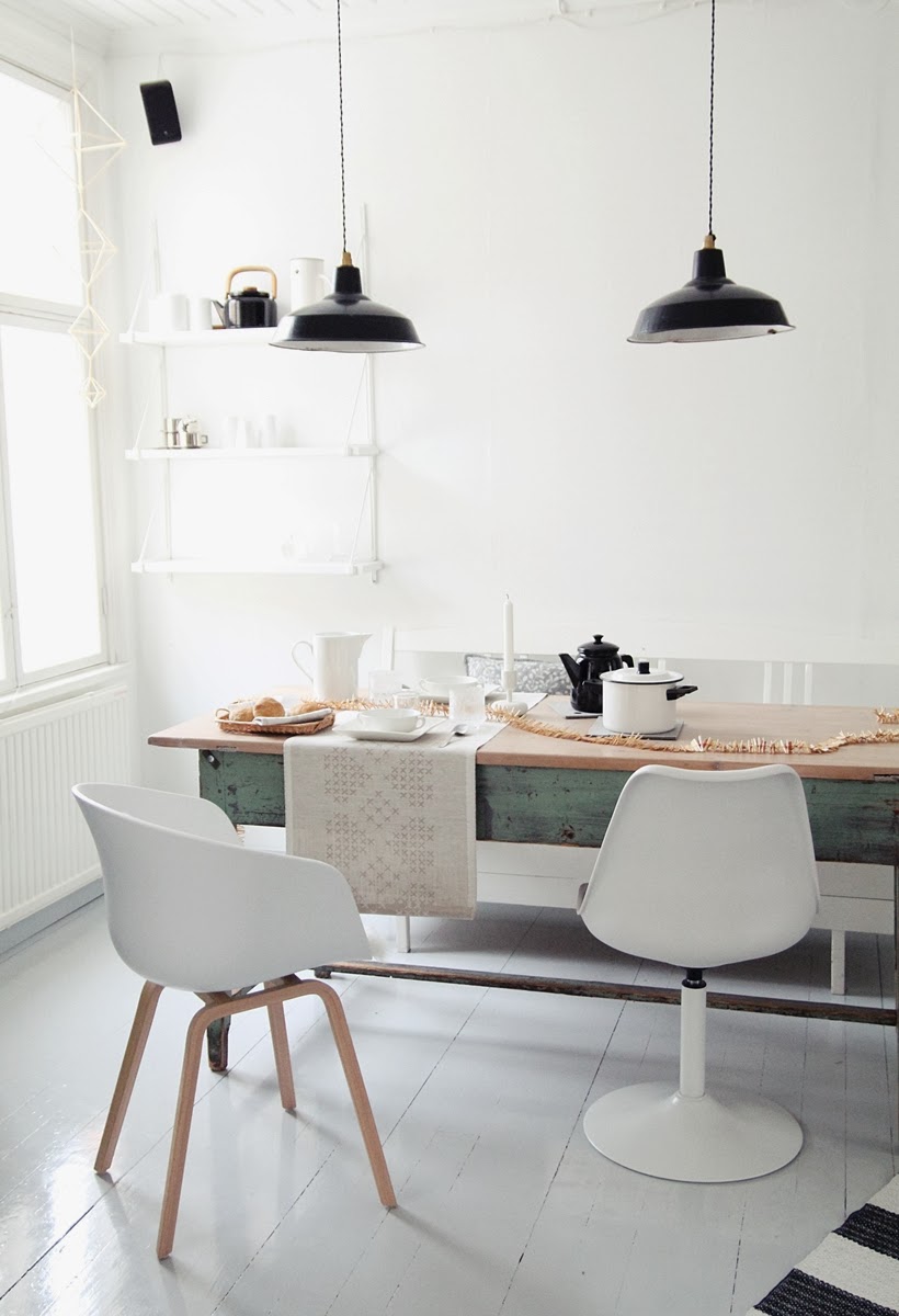 my scandinavian home: A cosy and warm Finnish table setting