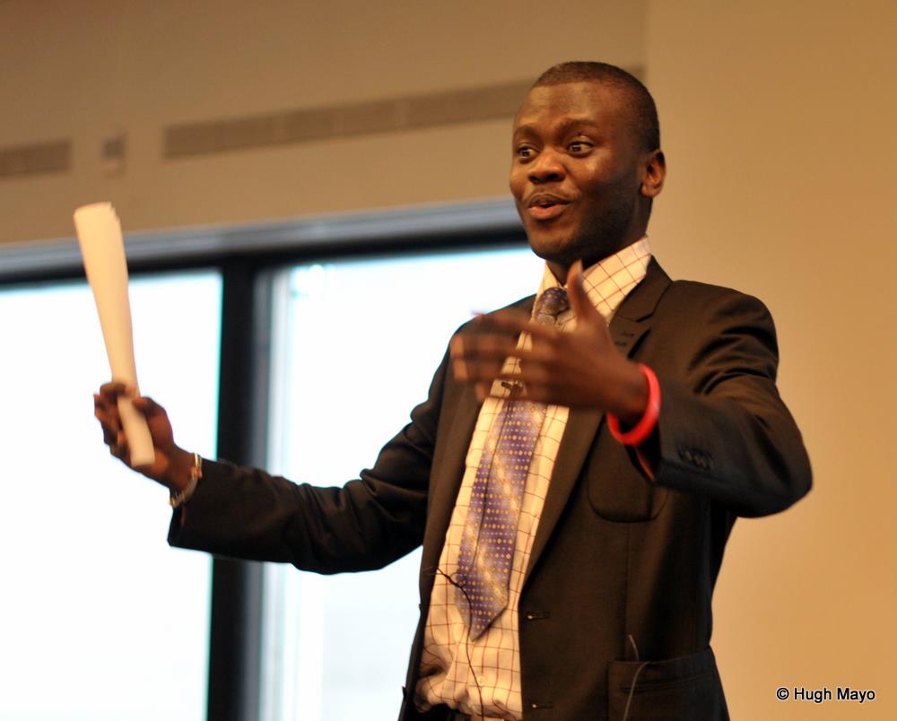 Gregory Rockson meeting important people