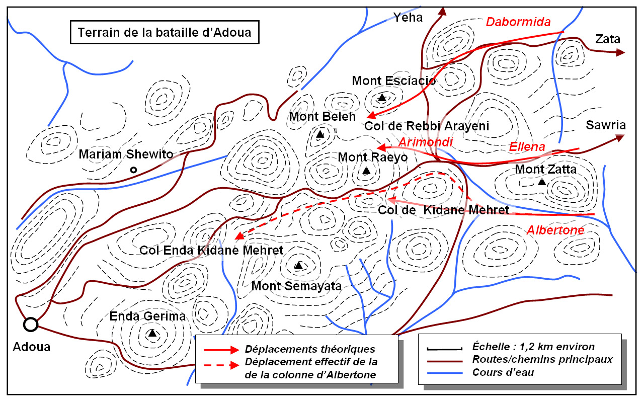 Graphic Firing Table: Decisive Battles: Adwa (Adowa) 1896