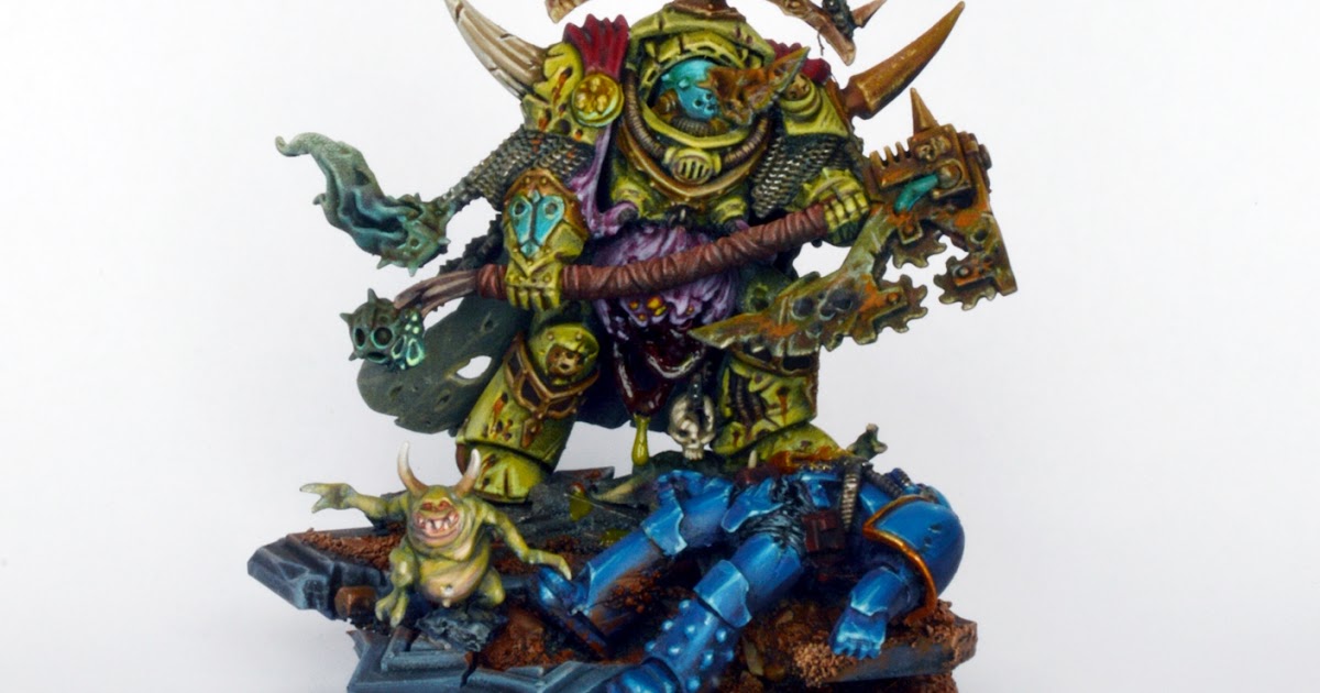 Showcase: Death Guard Lord of Contagion from Dark Imperium - Tale of ...