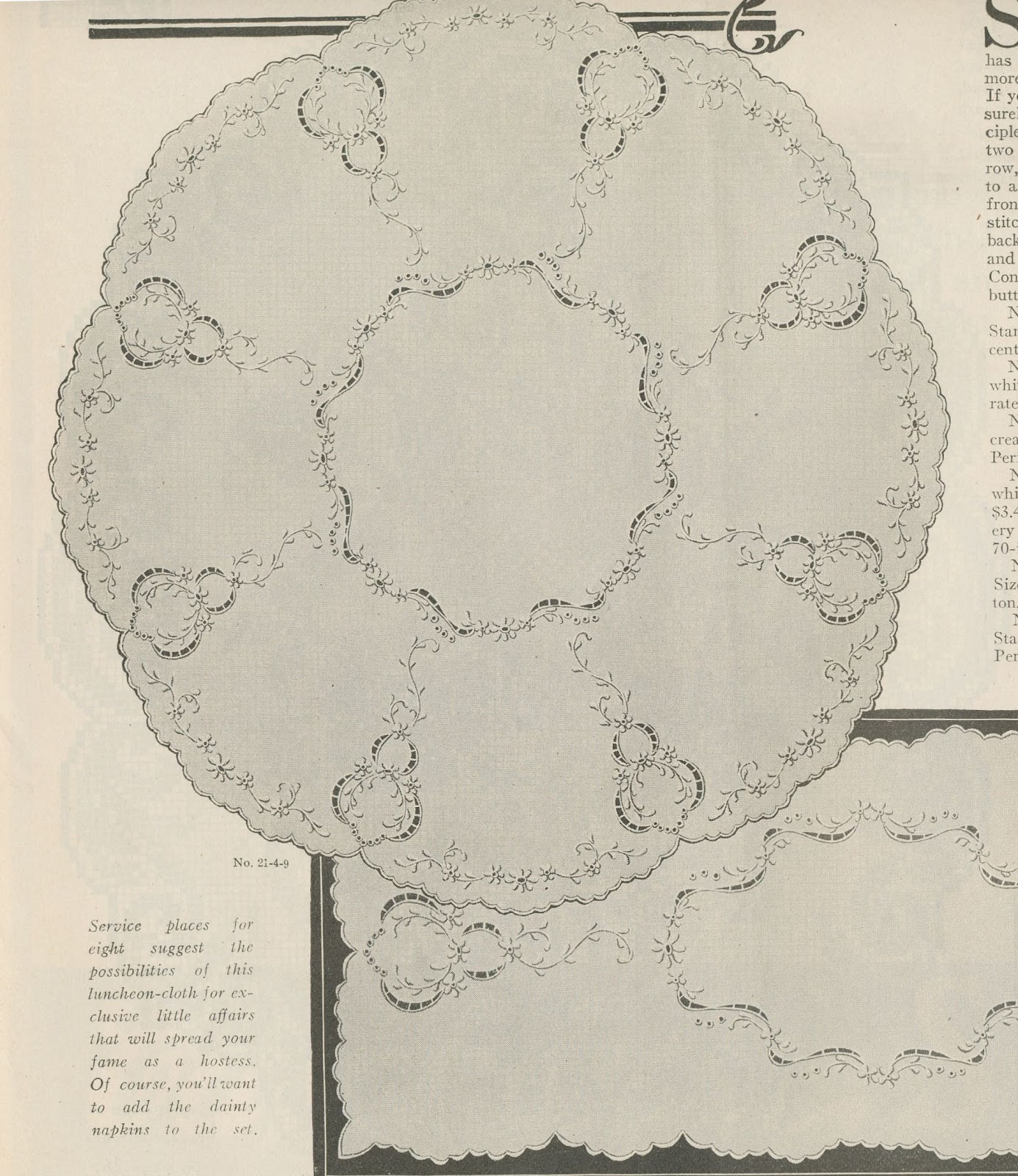Vaune's Sewing Room: Priscilla, April, 1921
