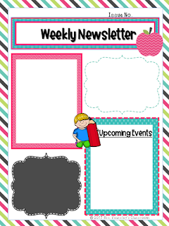 For the Joy of Teaching: Weekly Parent Letter