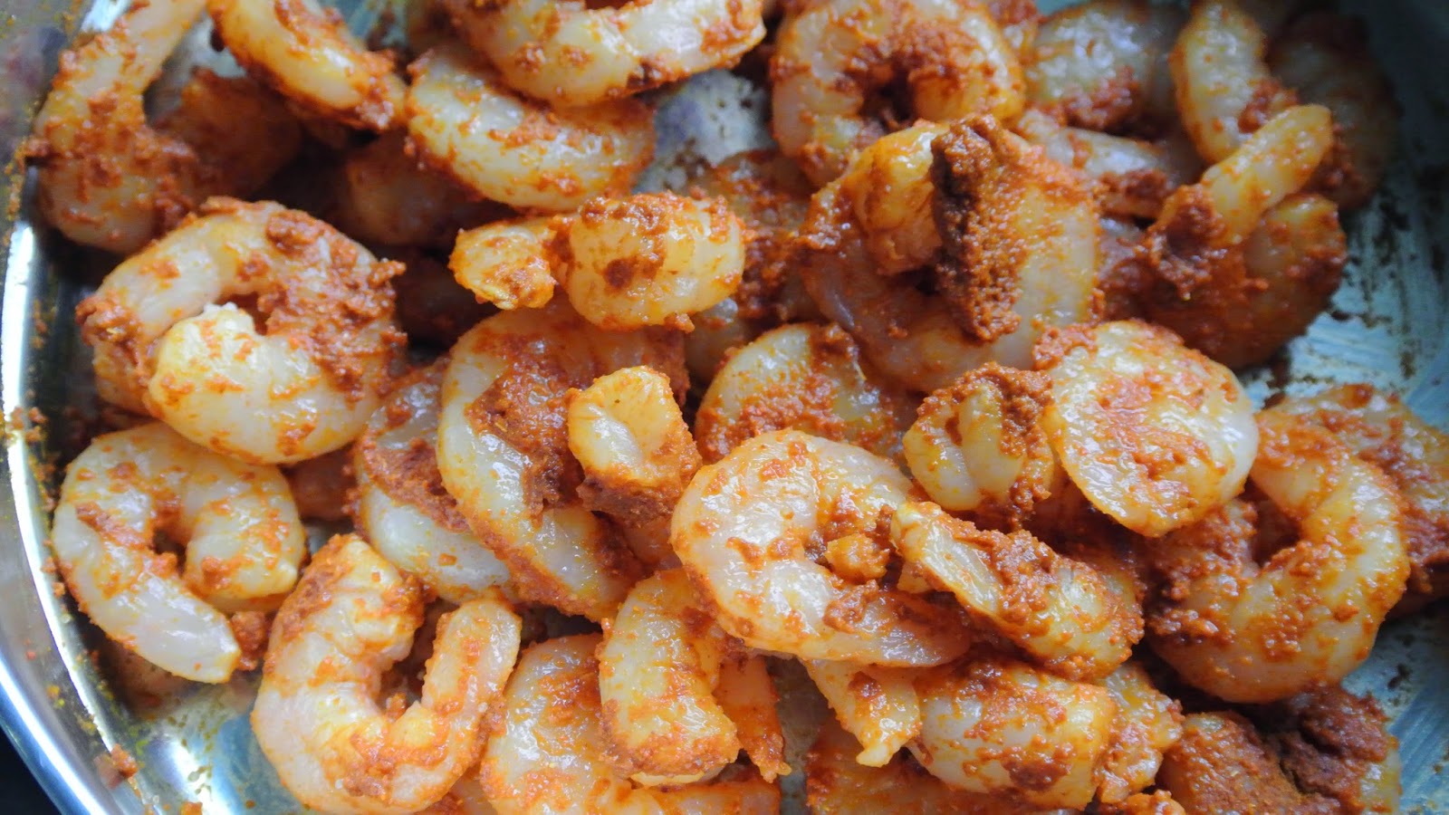 Praba's yummy experiments: Era Thokku / Prawn Thokku / Shrimp Thokku