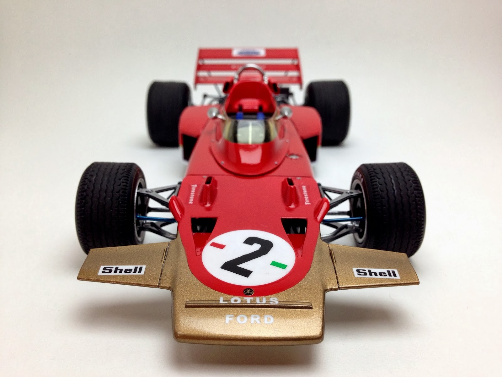 プラモ作ろうず: 完成 －1/20 Lotus type 72C GOLD LEAF