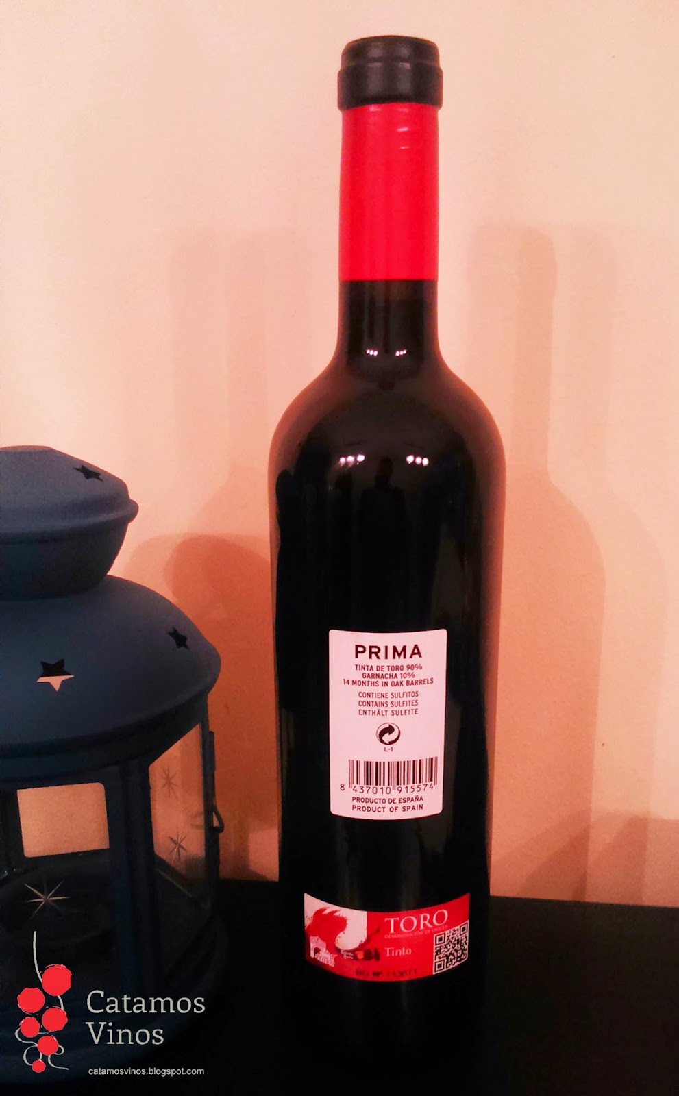 5º Cata de Vinos: Vino Tinto Prima 2011