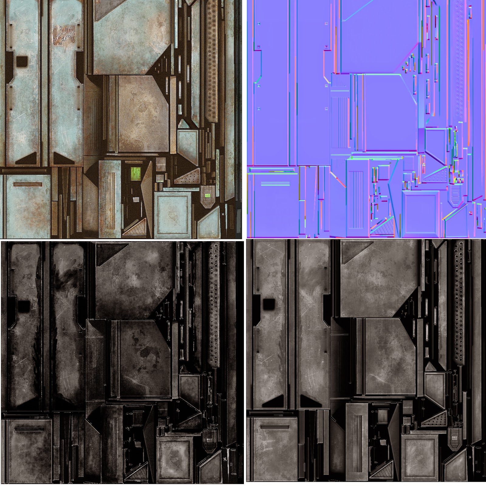 Nihit3d: weapon locker with 1k map