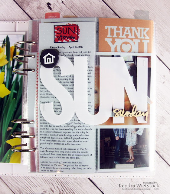 Kendra's Paper Creations: Week in the Life ~ Day #1 Sunday