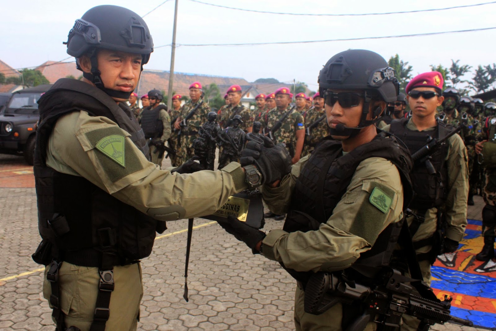 Garuda Militer: Peringatan HUT ke-54 Batalyon Intai Amfibi