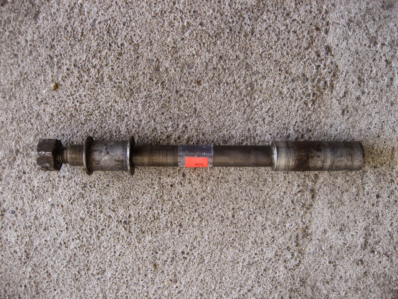 Honda S90 Parts Puzzler: Front Axle