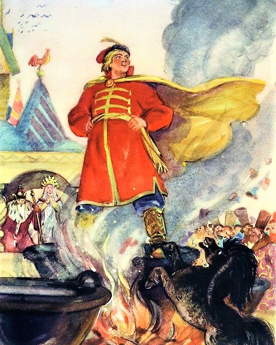 Z bajką przez świat: bajka rosyjska - Konik Garbusek